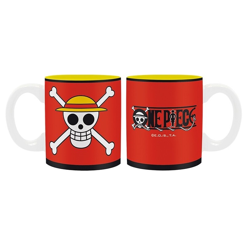 Kubek One Piece - Luffy & Nami Emblems | Pomysły na oryginalne prezenty