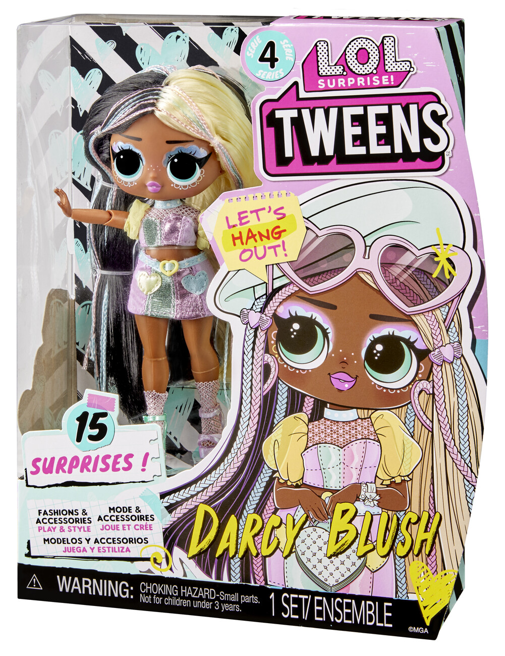Toy L.O.L. Surprise Tweens S4 Doll- Darcy Blush | Posters, Gifts ...