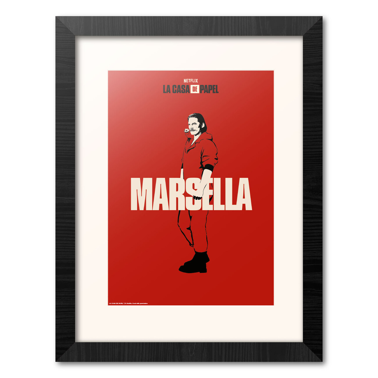 Poster encadré La Casa De Papel - Marsella | Posters, tableaux ...