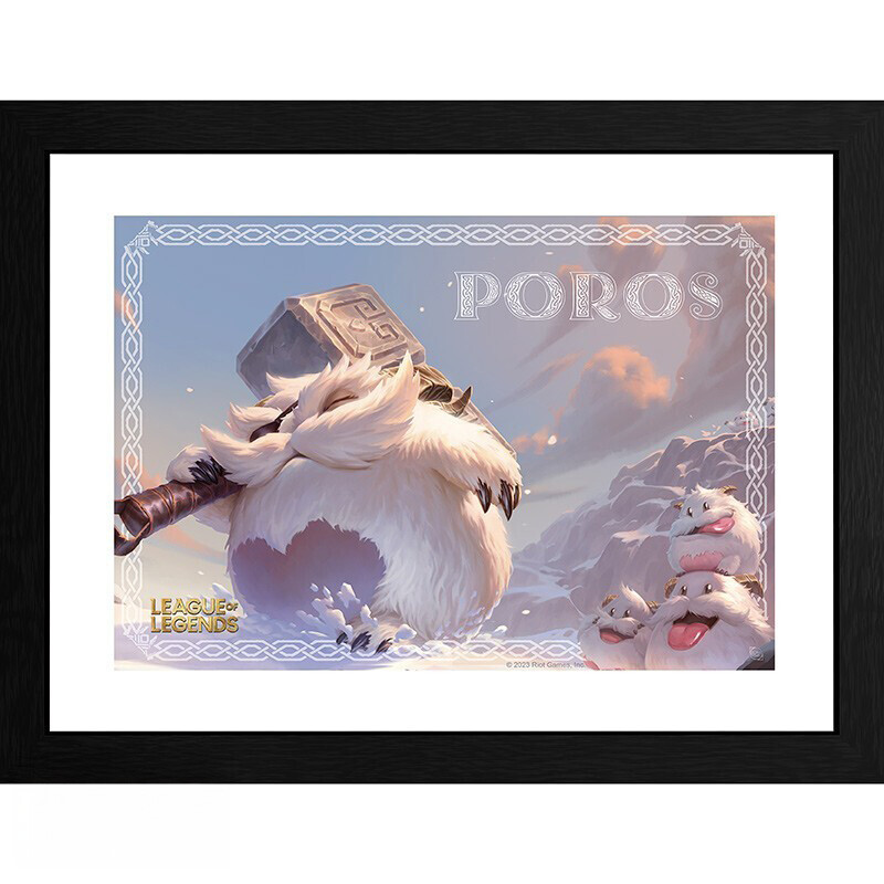 League of Legends - Poro Framed poster | Buy at UKposters