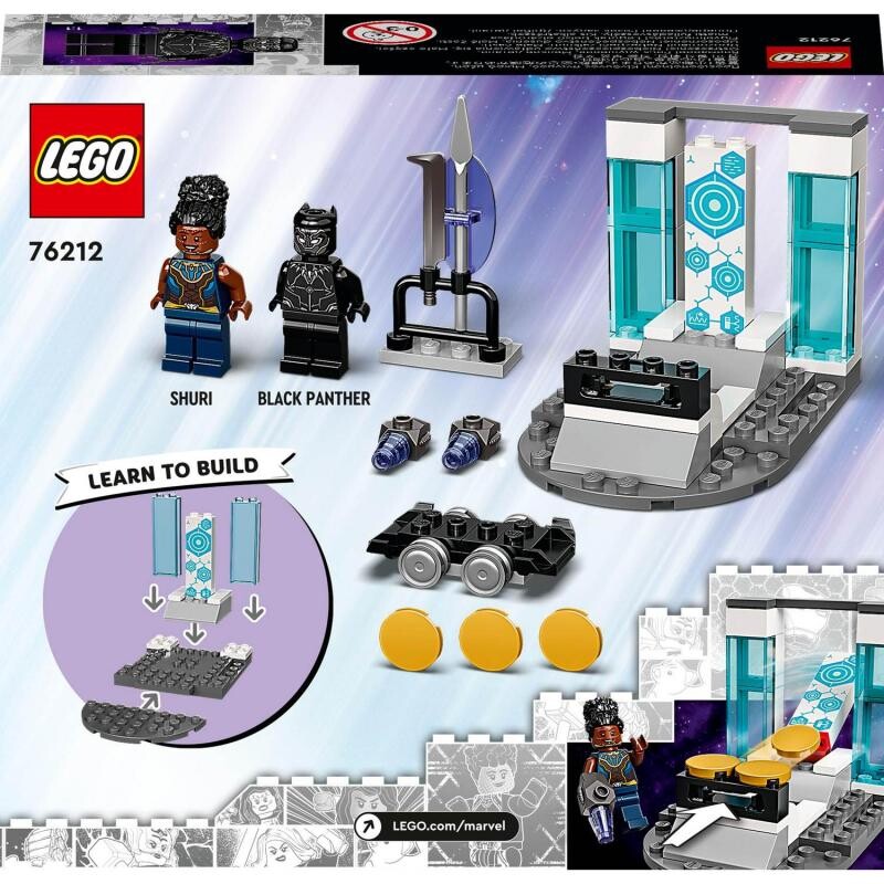 LEGO Lego Black Panther - Shuri's Laboratory | Tips for original gifts ...