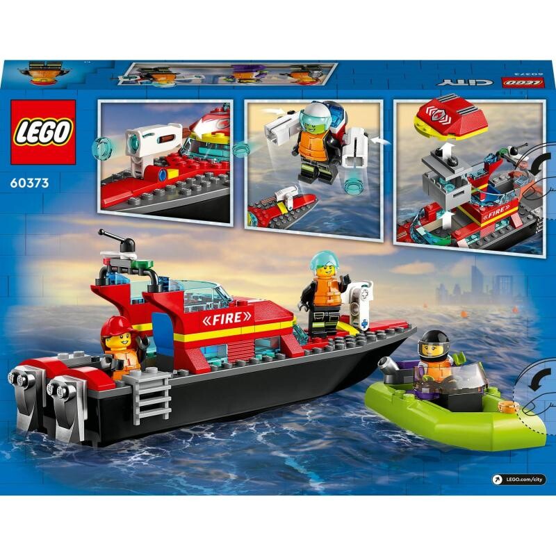 LEGO Lego City - Fireboat and Fire Raft | Pósters, regalos, merch ...