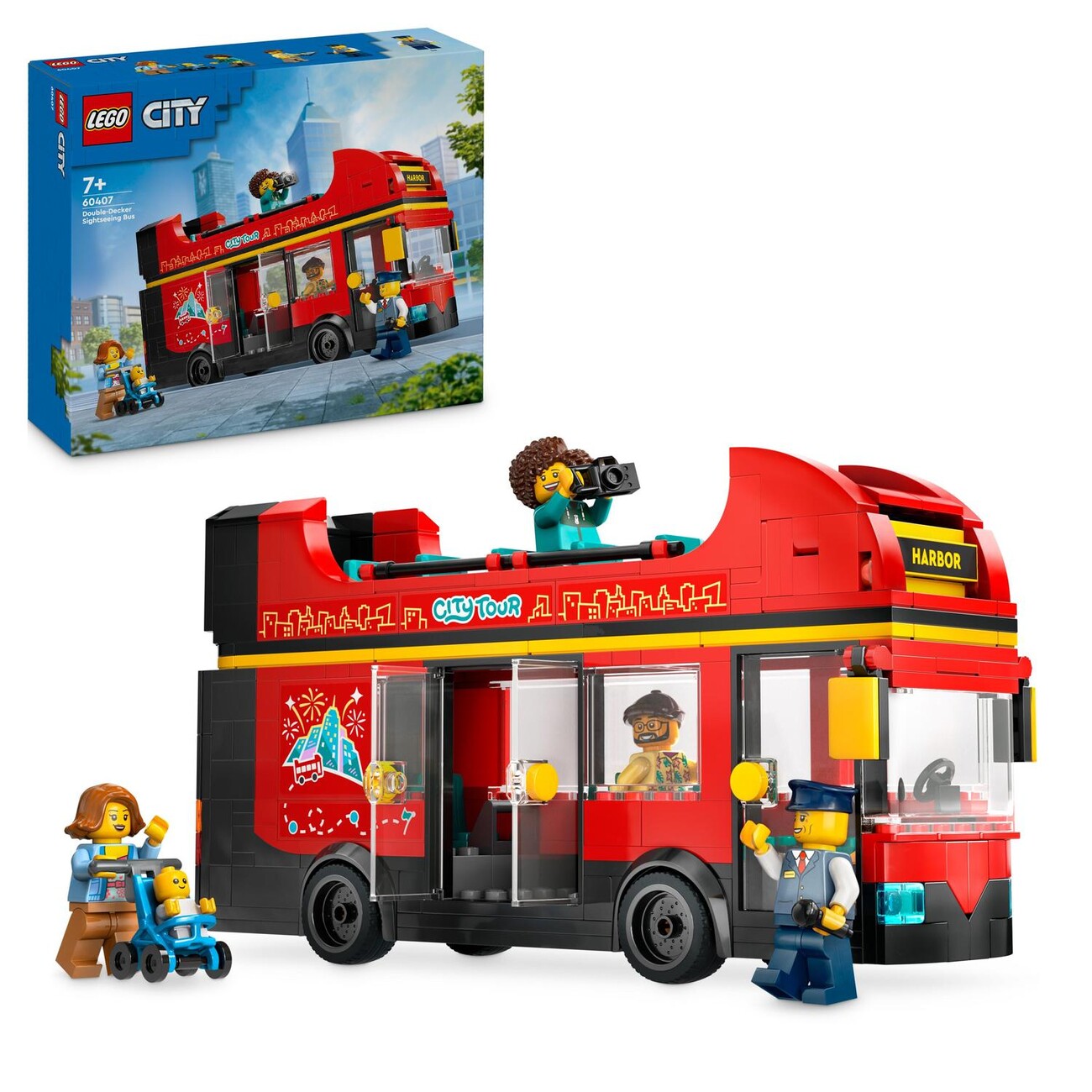 LEGO Lego - City - Red Double Decker Sightseeing Bus 60407 | Tips for ...