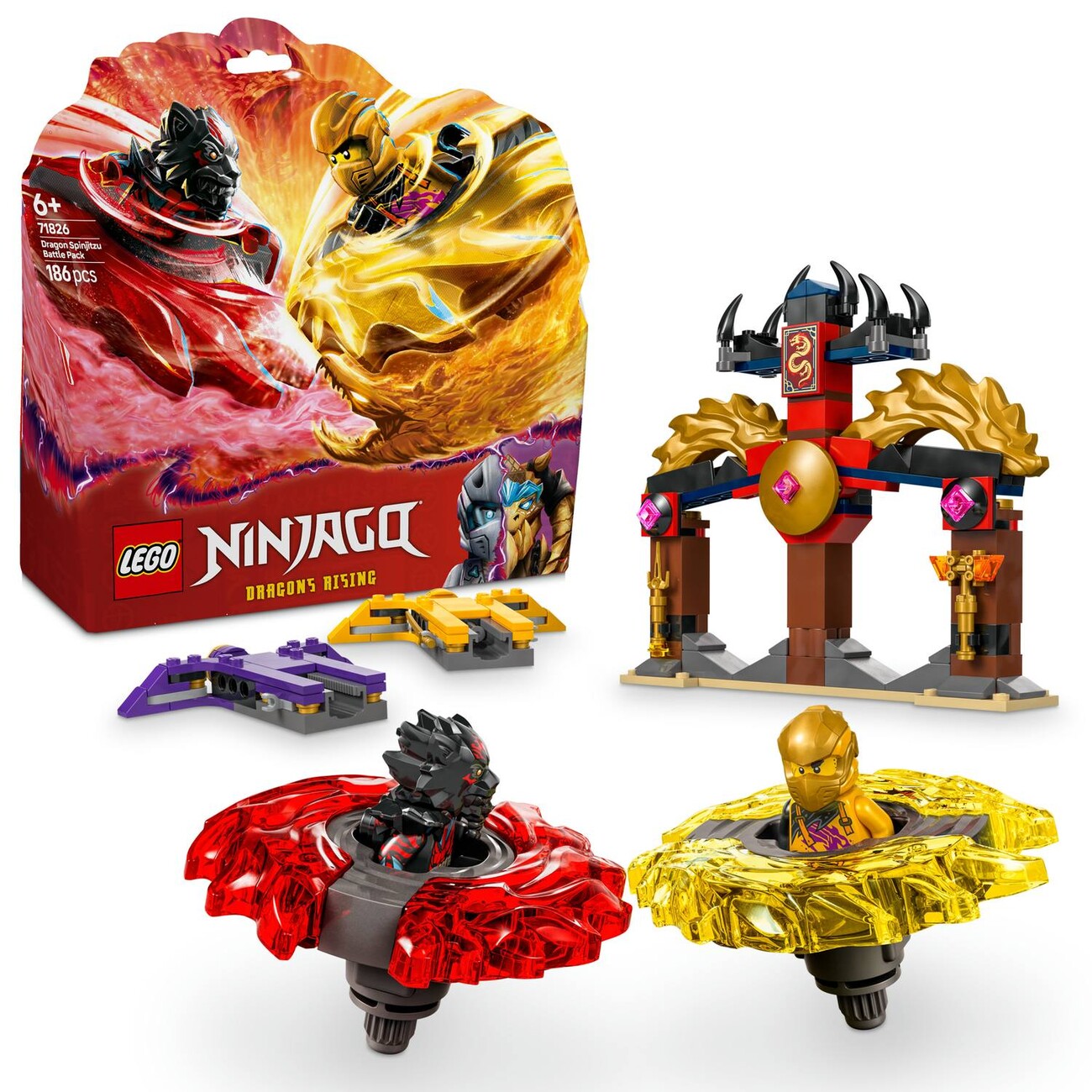 LEGO Lego - Ninjago - Dragon Spinjitzu Battle Pack 71826 | Affiches ...