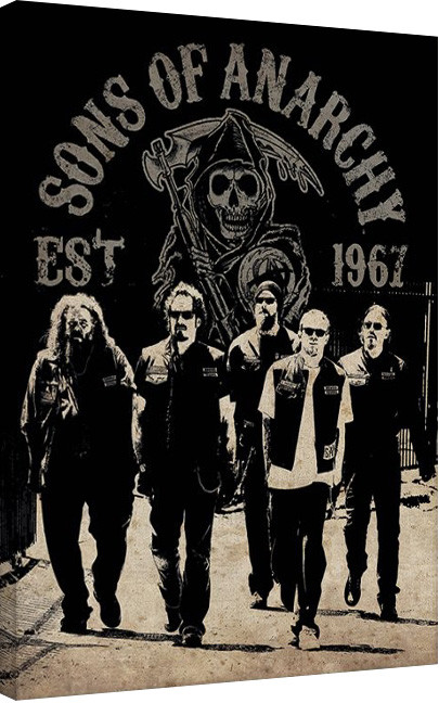 Leinwanddruck Sons of Anarchy - Reaper Crew | Canvas Wandbilder ...