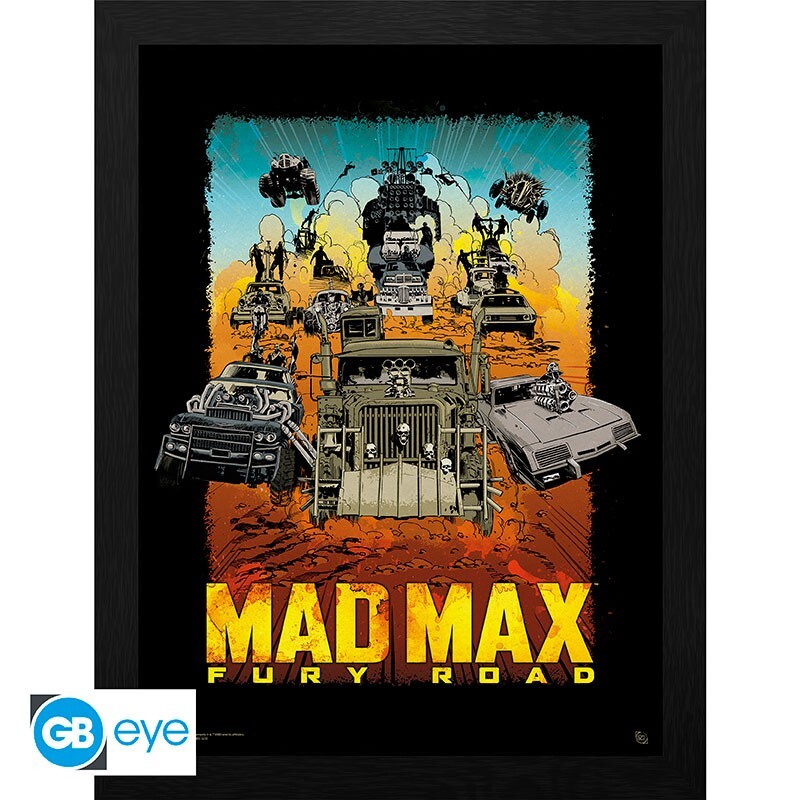 Mad Max: Fury Road - Warner 100th Framed poster | Buy at UKposters