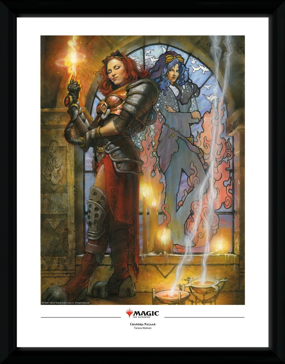 Magic The Gathering - Chandra, Torch of Defiance Gerahmte Poster, Bilder | Kaufen bei EuroPosters