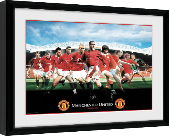 Manchester United - Legends Framed poster | Buy at UKposters