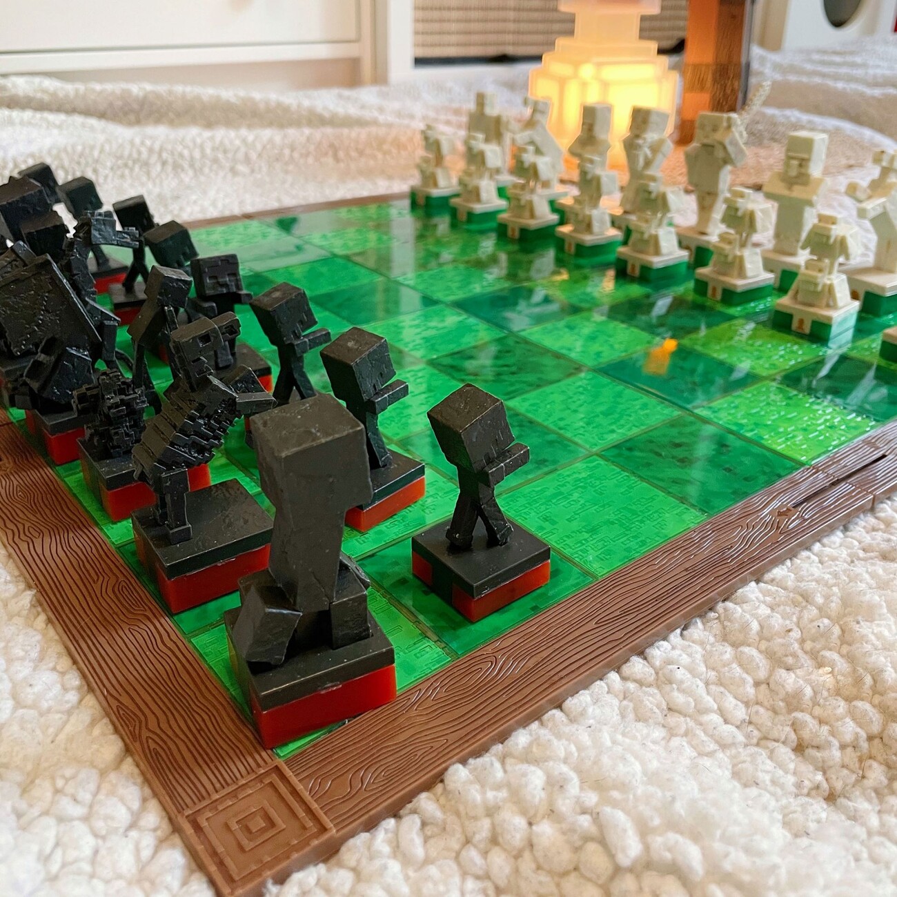 Ajedrez Minecraft - Overworld Heroes vs Hostile Mobs | Ideas para ...