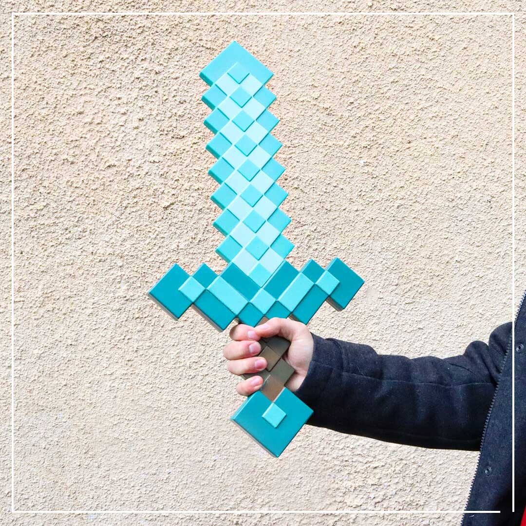 Réplica Minecraft - Diamond Sword | Ideas para regalos originales