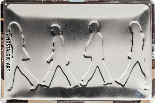 Beatles - Abbey Road | Collectible retro metal signs for your wall