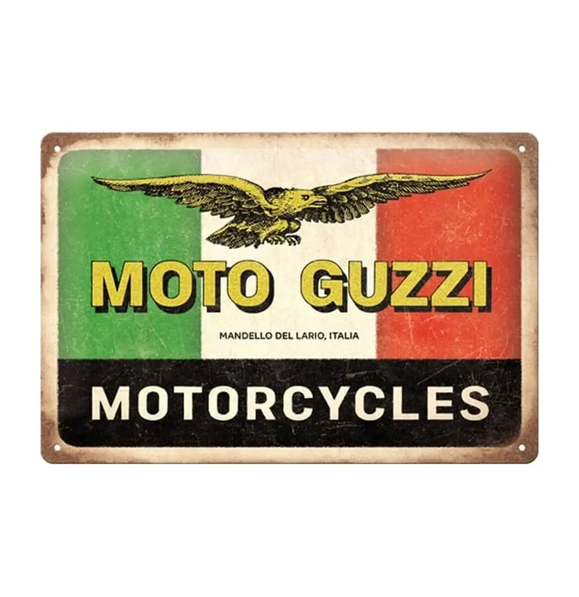 Moto Guzzi - Motorcycles Italia | Collectible retro metal signs for ...