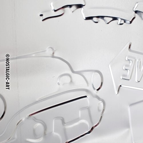 Route 66 - Drive, Eat | Collectible retro metal signs for your wall