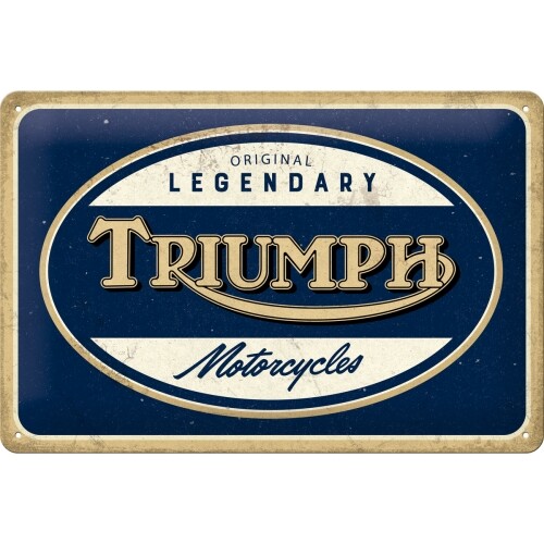 Triumph - Legendary Motorcycles | Collectible retro metal signs for ...