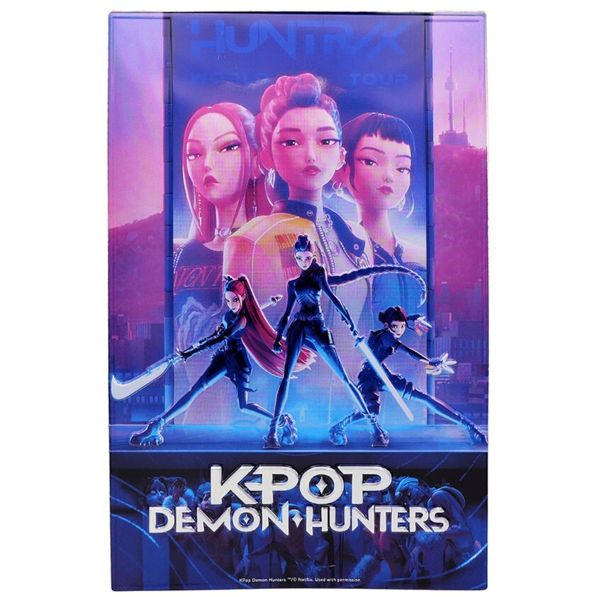 Metalskilt K-Pop Demon Hunters - Huntrix | Retro samler-metalskilte til ...