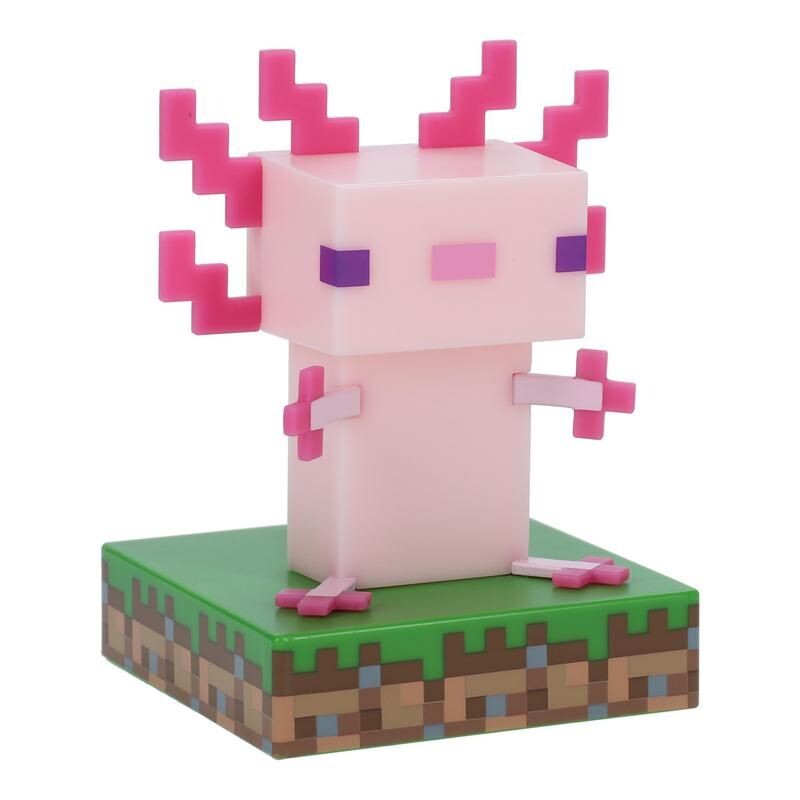 Glowing figurine Minecraft - Axolotl | Tips for original gifts