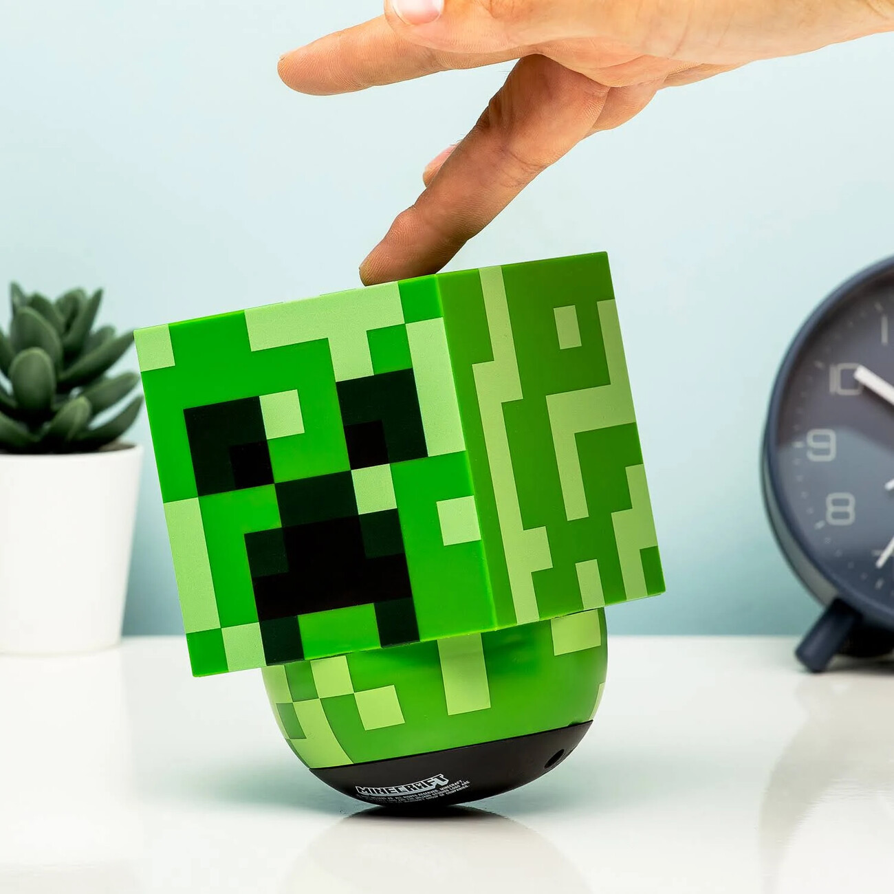 Ragyogó szobrocskák Minecraft Creeper | Eredeti ajándék ötletek