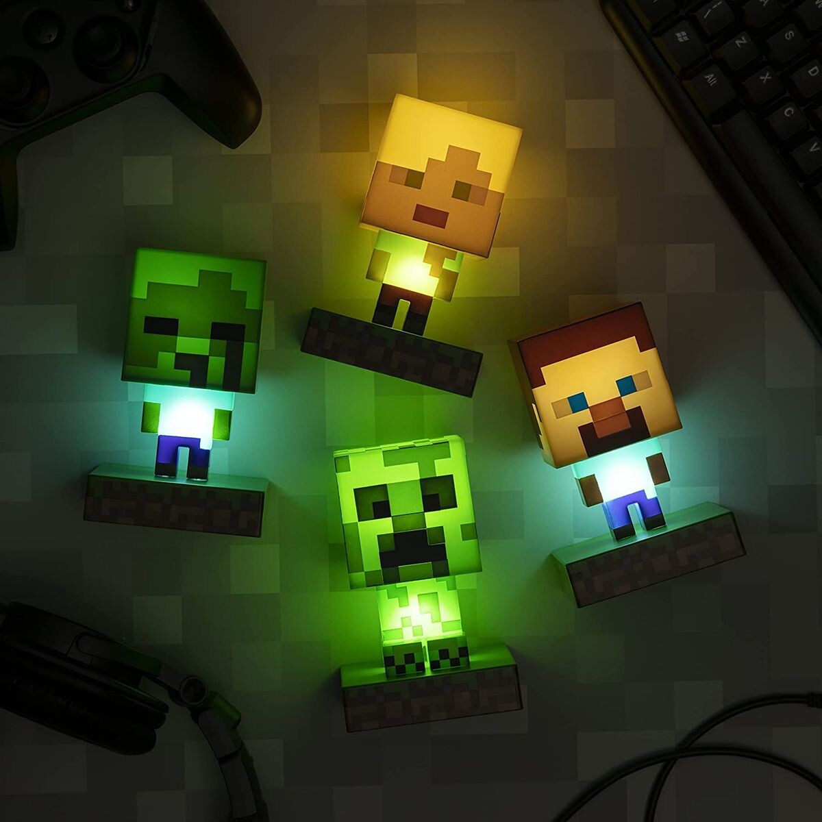 Svítící figurka Minecraft - Creeper | Tipy na originální dárky