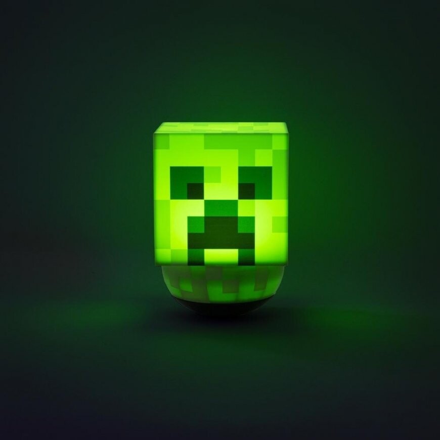 Glowing figurine Minecraft Creeper | Tips for original gifts