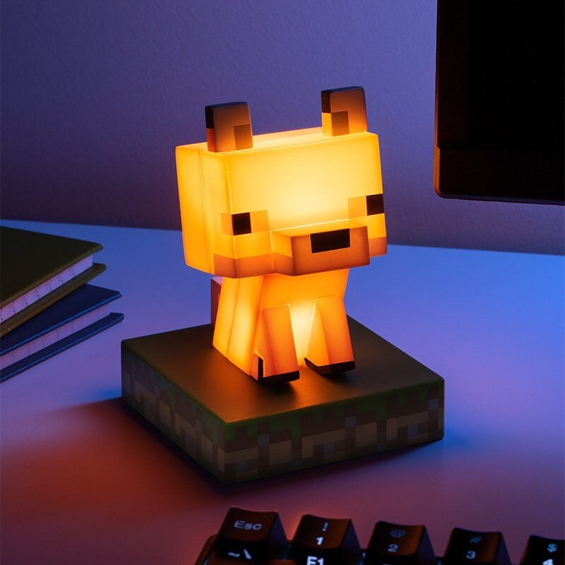 Figurine brillante Minecraft - Fox | Idées de cadeaux originaux
