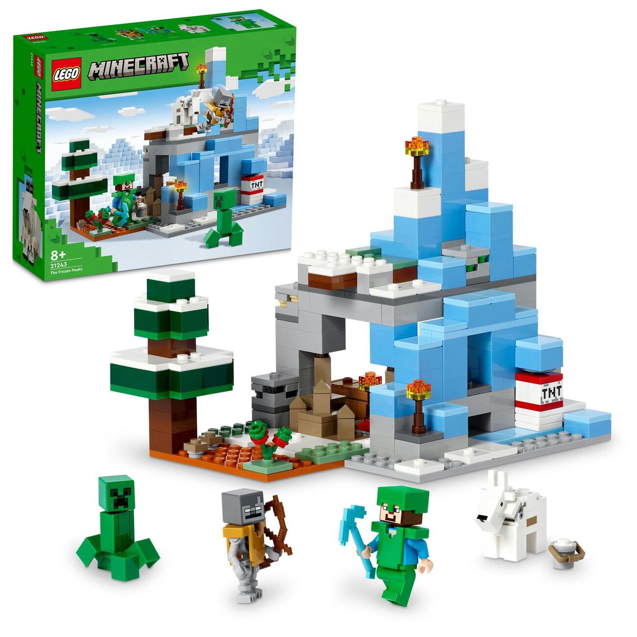 LEGO Minecraft - Icebergs 21243 | Tips for original gifts | UKposters