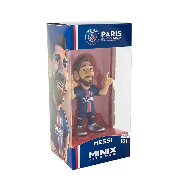 Figurine MINIX Football - Club PSG - LIONEL MESSI | Idées de cadeaux originaux | Europosters
