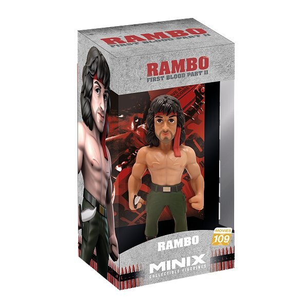 Figurine MINIX Movies: Rambo - Rambo Bandana | Tips for original gifts ...