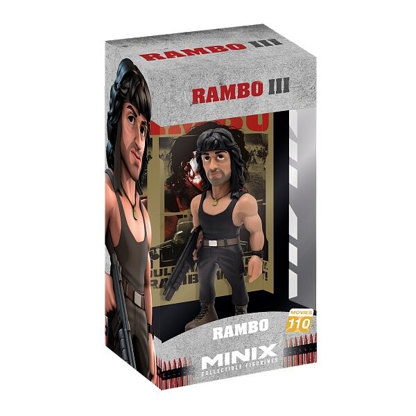 Figurine MINIX Movies: Rambo - Rambo with gun | Tips for original gifts ...