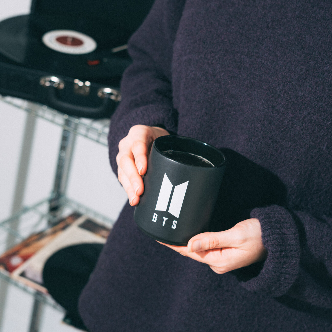 Mug, cup BTS - White Logo | Tips for original gifts | UKposters