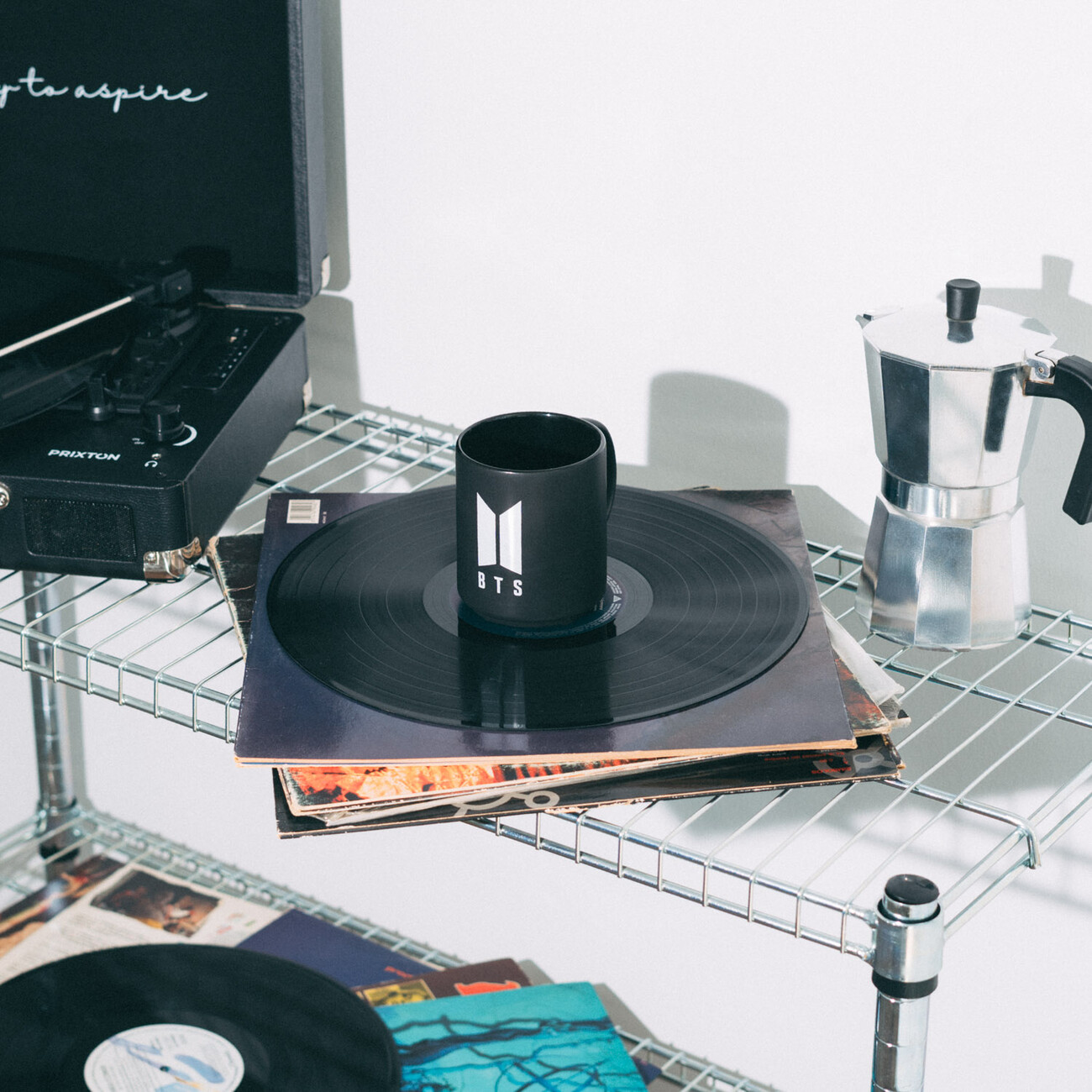 Mug, cup BTS - White Logo | Tips for original gifts | UKposters