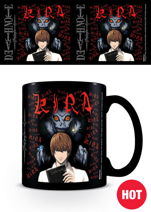 Heat changing mug Death Note - Kira | Tips for original gifts | UKposters
