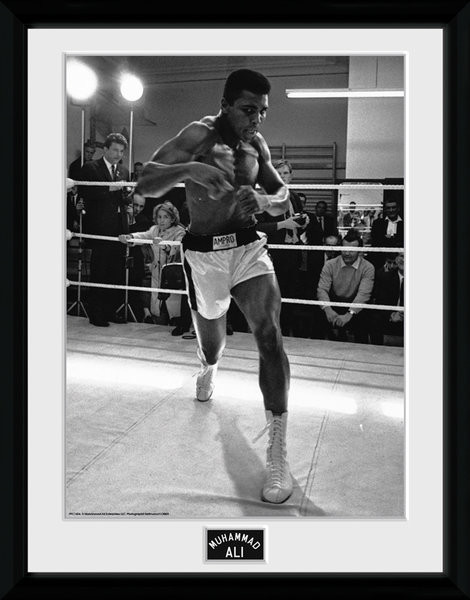 Muhammad Ali - Shadow Box Framed poster | Buy at UKposters