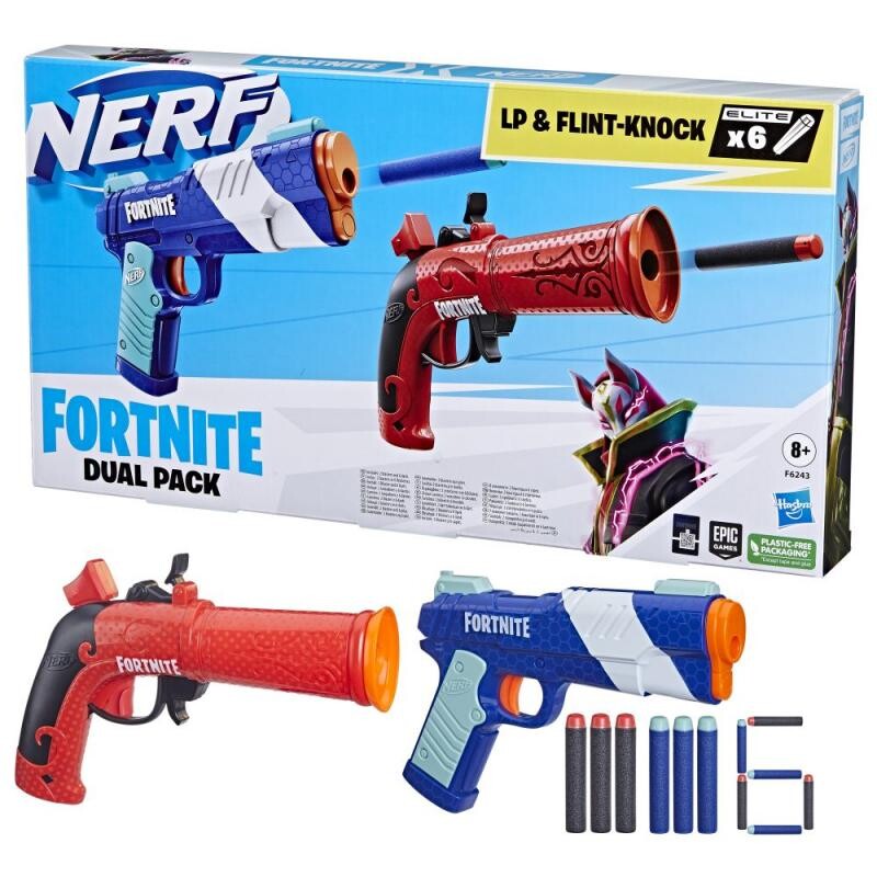 NERF - Fortnite Dual Pack | Pomysły na oryginalne prezenty dla dzieci ...