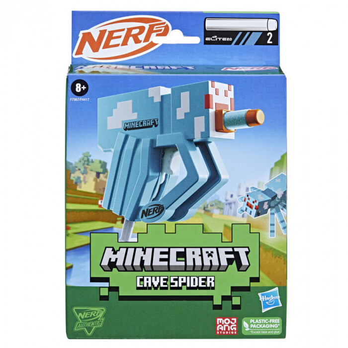 NERF Minecraft - Cave Spider Microshots | Tips for original gifts | UKposters