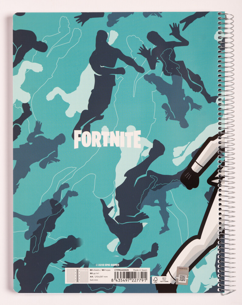 Dagbog Fortnite A4 | Ideer til originale gaver | Europosters