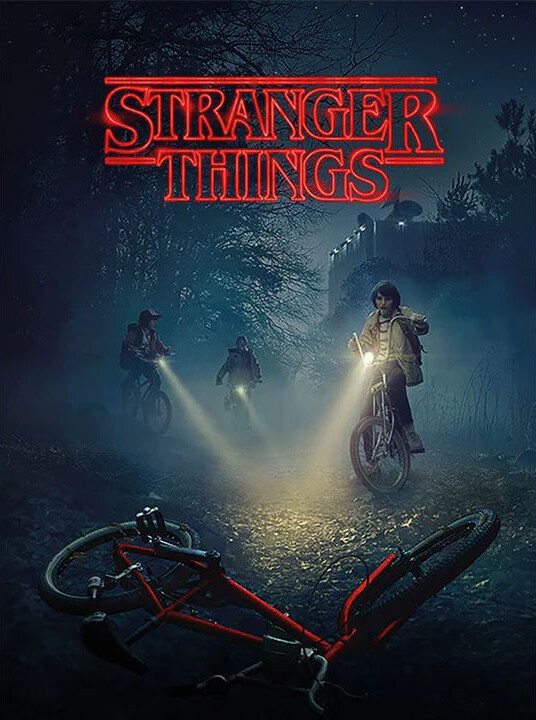 Obraz na plátně Stranger Things - Bike | Obrazy na stěnu | Posters.cz