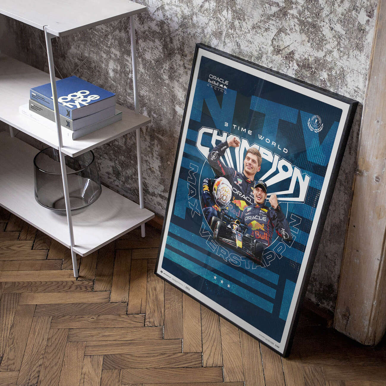 Art Print Oracle Red Bull Racing - Max Verstappen - 2023 F1® World ...