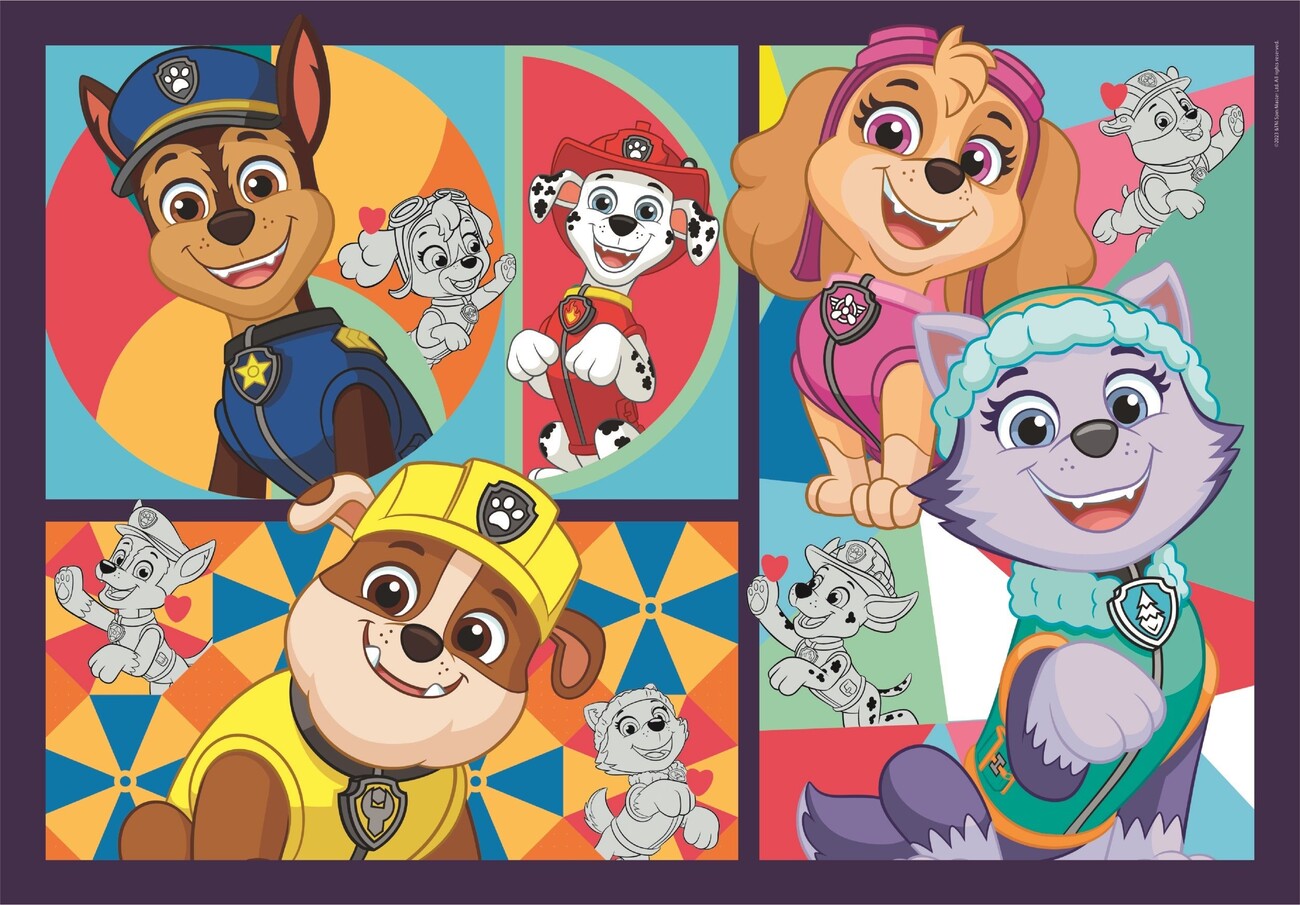 Puzzle Paw Patrol - Kids | Ideer til originale gaver | Europosters