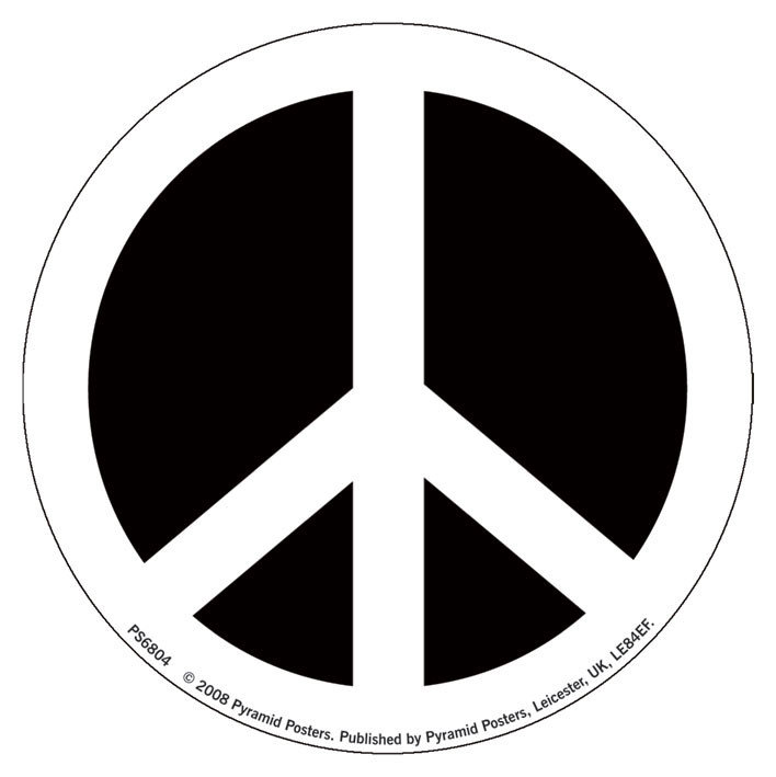 Pegatinas CND - symbol | Ideas para regalos originales