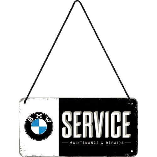 Plaque BMW - Service | Plaques métal vintage décoratives | Europosters