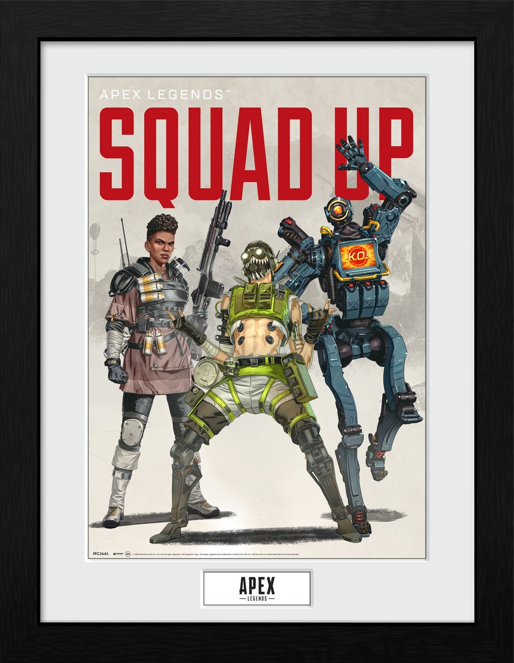 Apex Legends - Squad Up Framed poster | Buy at UKposters