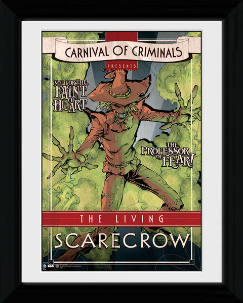 Batman Comic - Circus Scarecrow Framed poster | Buy at UKposters