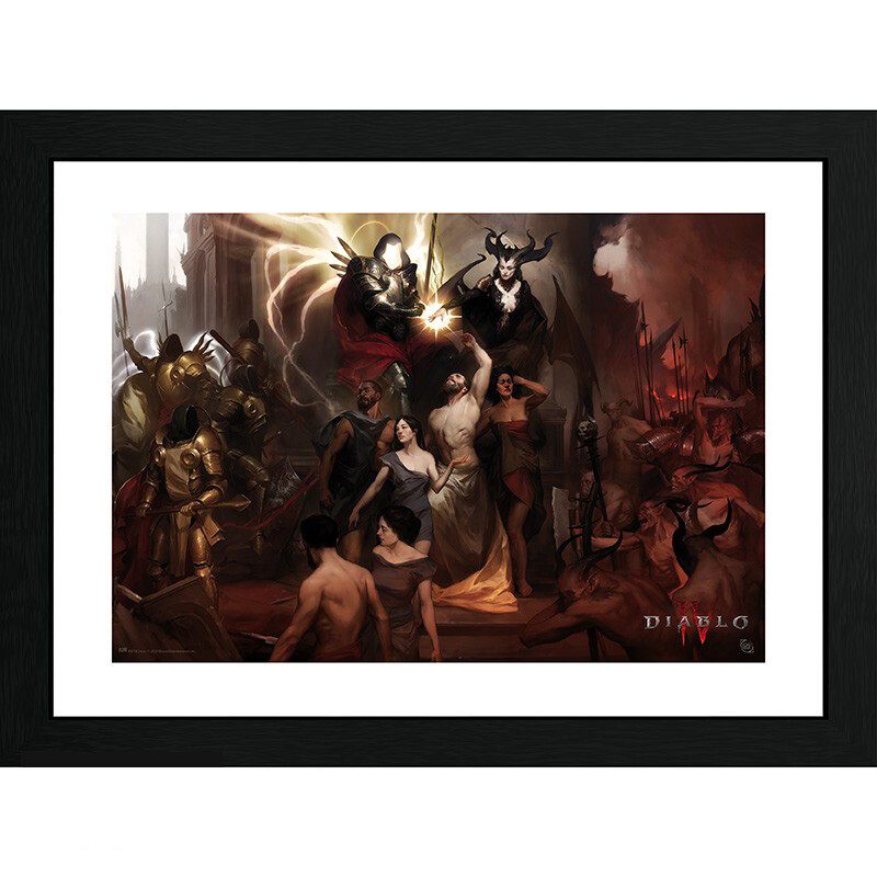 Diablo IV - Nephalems Framed poster | Buy at UKposters
