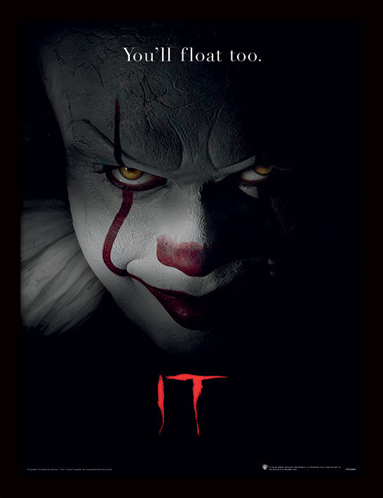 IT - Pennywise Face Framed poster | Buy at UKposters