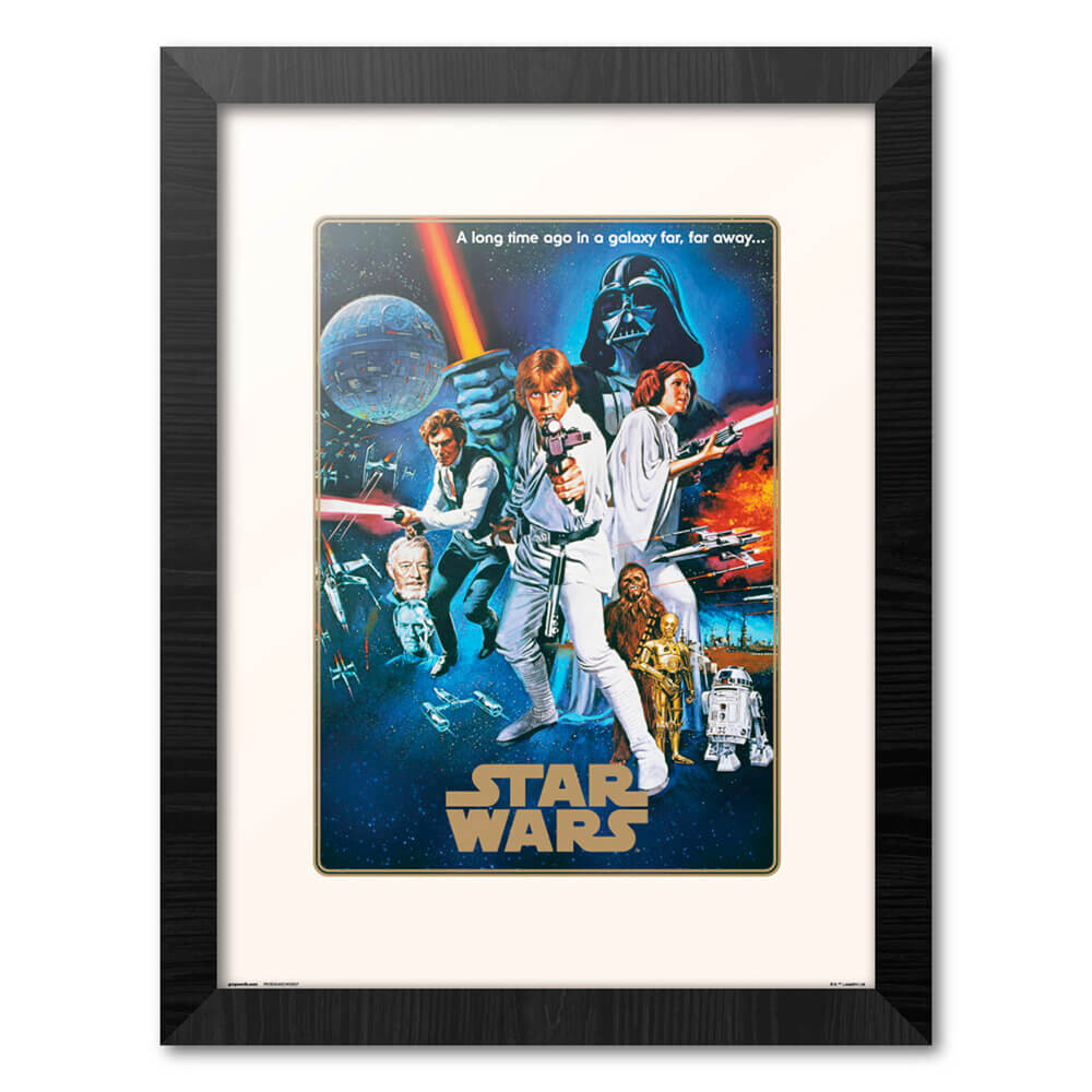 Star Wars - One Sheet Framed poster | Buy at Europosters