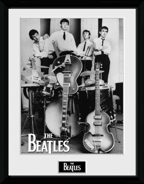 The Beatles - Instruments Framed poster | Buy at Europosters