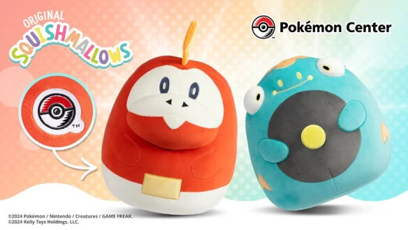 Plüschfigur Squishmallows Pokemon - Fuecoco | Originelle Geschenkideen