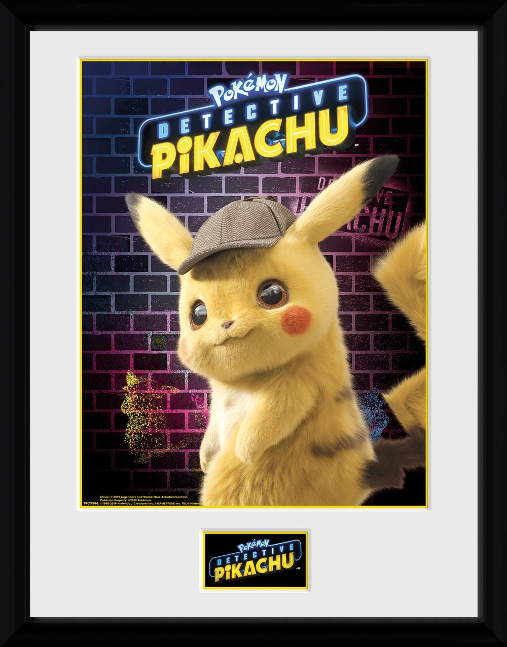 Lámina enmarcada Pokemon: Detective Pikachu - Pikachu| Pósters, cuadros ...