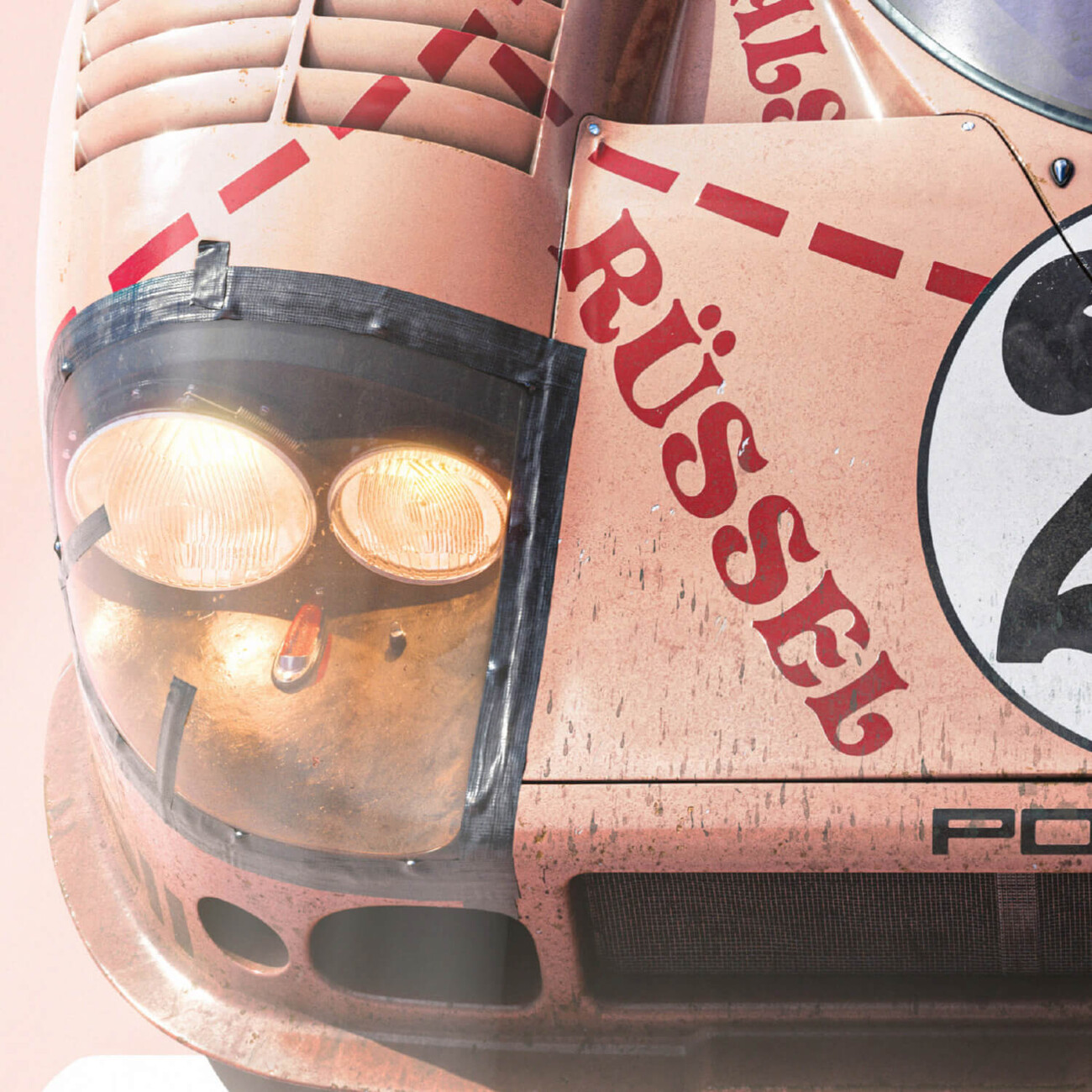 Porsche 917/20 - Pink Pig - 24h Le Mans - 1971 | Limited Poster Re ...