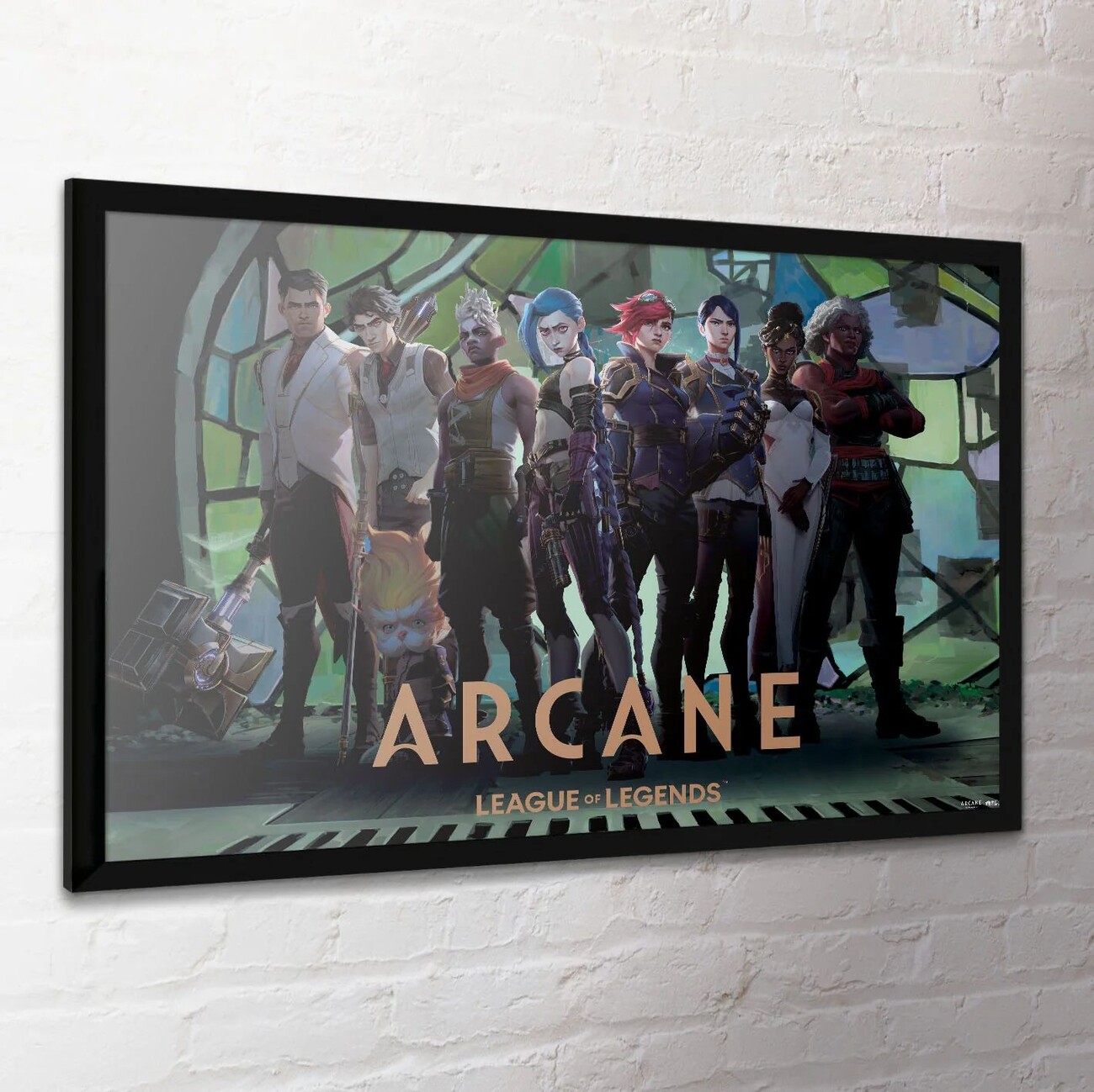 Poster, Affisch Arcane - Characters in Zaun Arcade | Affischer på vägg ...